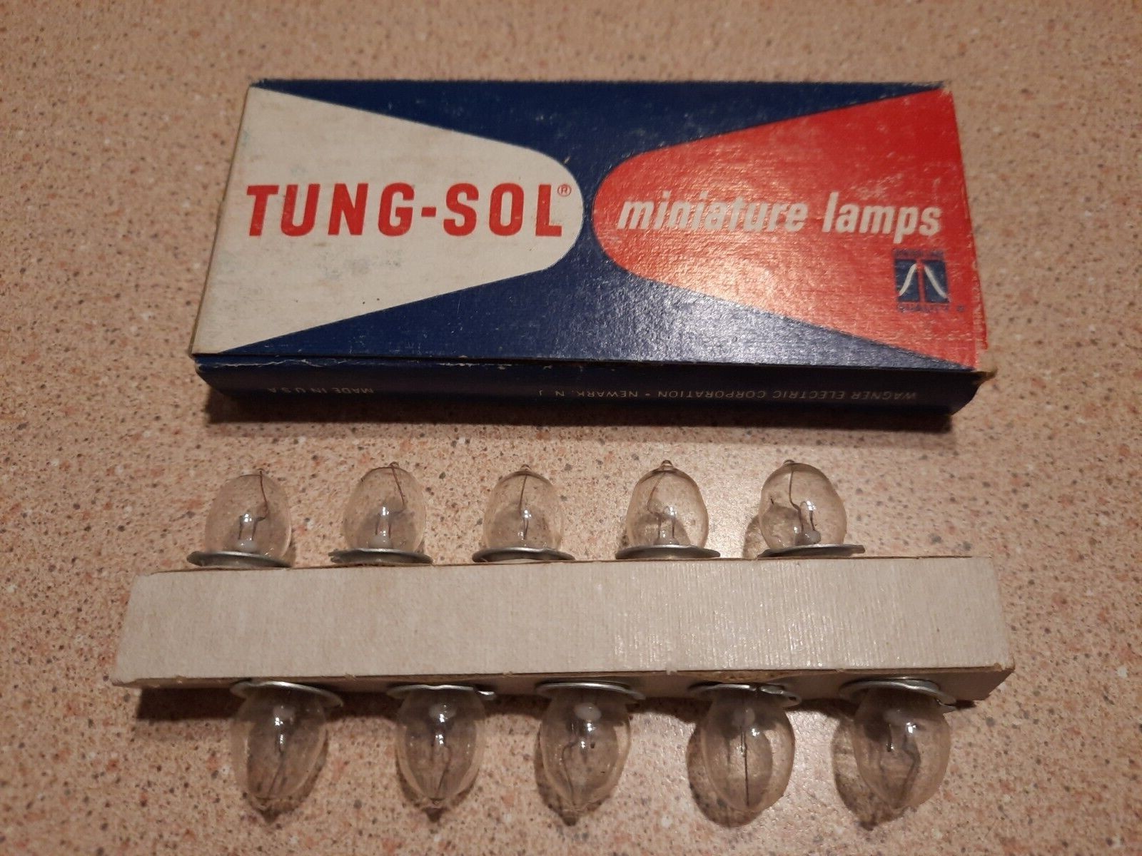 3 Boxes of 10 Tung-Sol Miniature Lamps Bulbs PR 12 .5A 5.95V | eBay