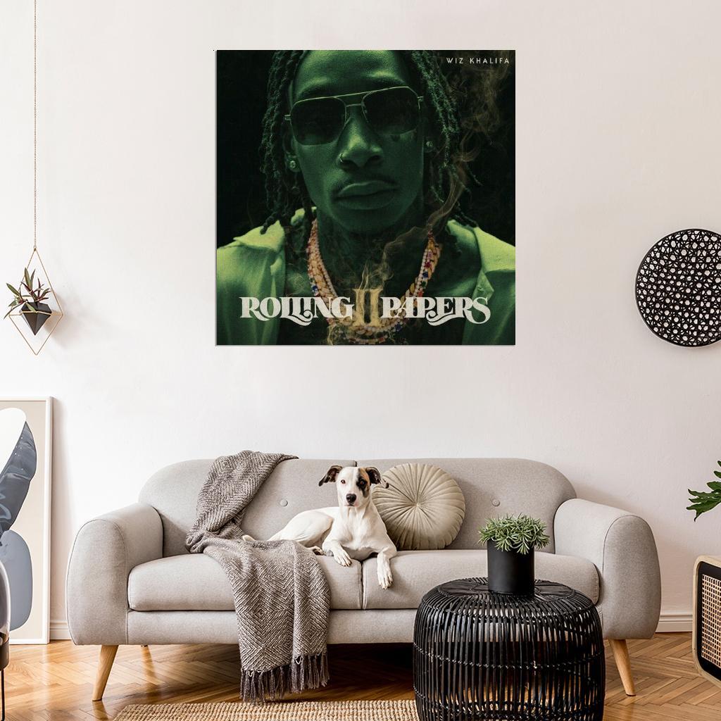 Wiz Khalifa Rolling Papers Album Cover