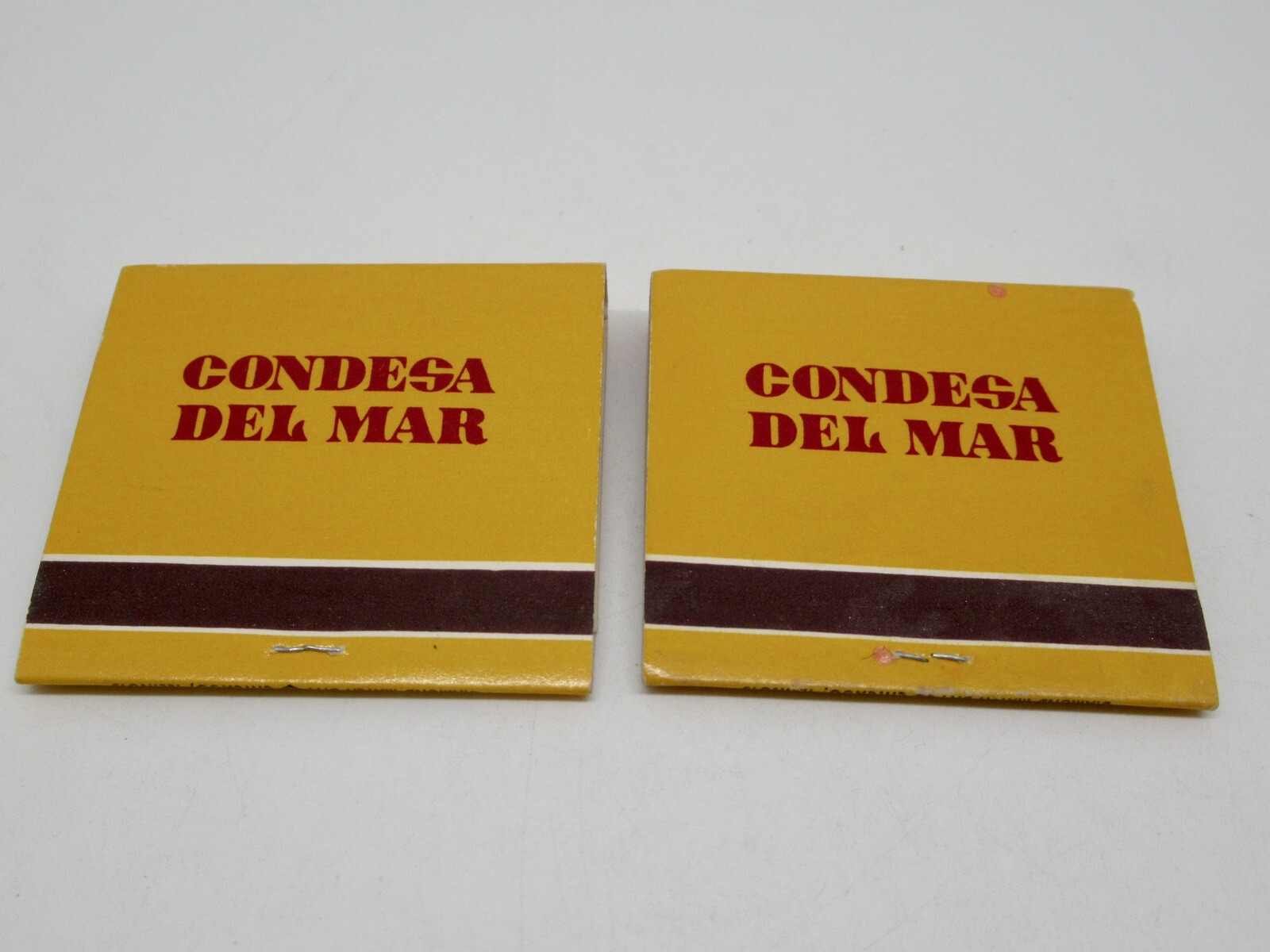 Condesa Del Mar Chicago Alsip Illinois LOT of Two (2) FULL Matchbook's ...