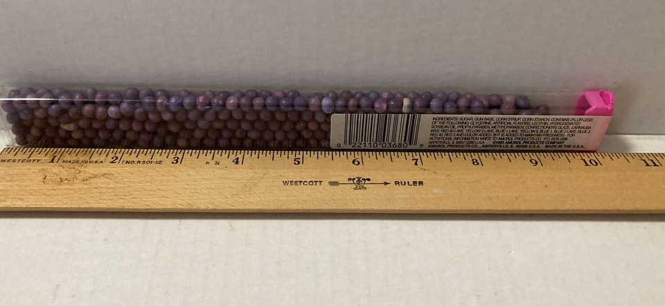 Vintage 1993 Amurol 300 BUBBLE BITS Bubble Gum Tube PURPLE Flavor?-NOS ...