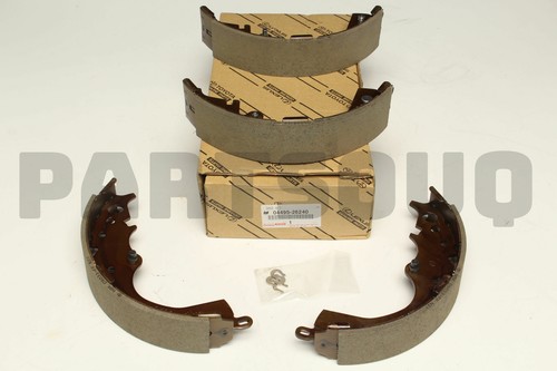 0449526240 Genuine Toyota SHOE KIT, REAR BRAKE 04495-26240 | eBay Australia
