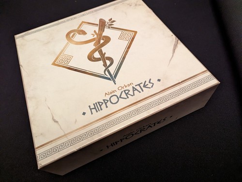 Hippocrates Kickstarter Edition Board Game Never Played! All the deluxe ...