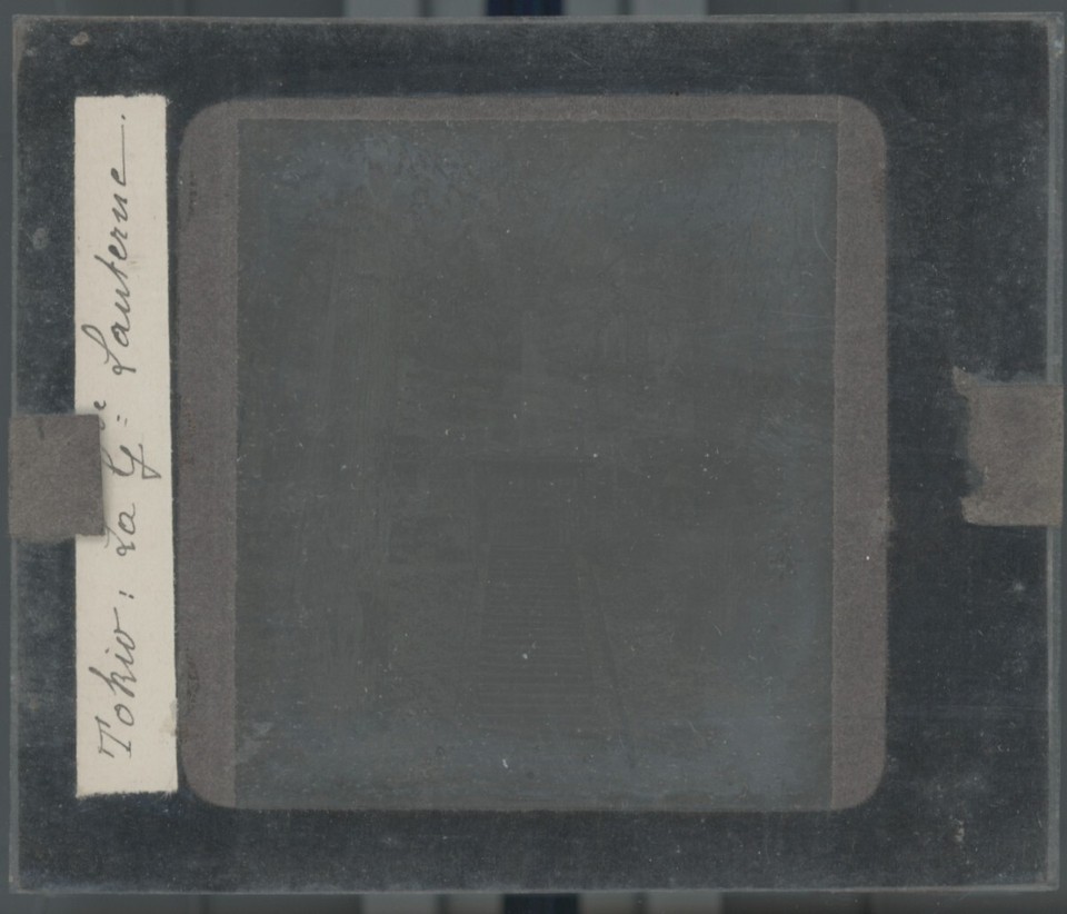 Tokyo, Japan, Glass Photo Plaque, Black & White, Positive 8.5X10 Cm | eBay