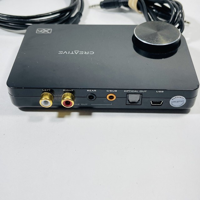 Creative Labs USB Sound Blaster Card X-fi Surround 5.1 Audio System ...
