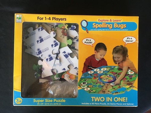 The Learning Journey Explore and Learn Spelling Bugs Puzzle Game Open ...