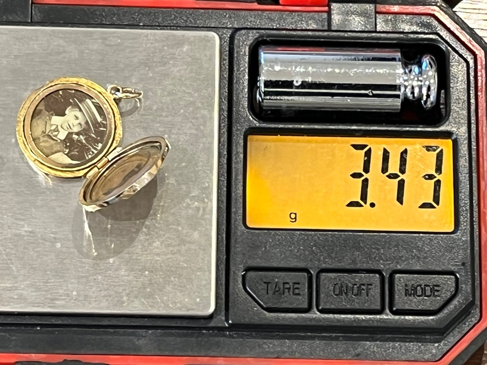 Antique 9ct gold back & front locket. | eBay
