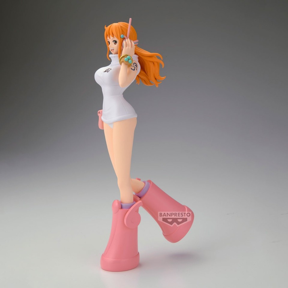 Banpresto One Piece Glitter Glamours Official Figure Toy Nami Egghead ...