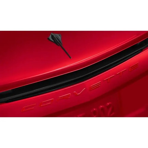Genuine GM Corvette Script Rear Emblem - Torch Red 86563272 | eBay