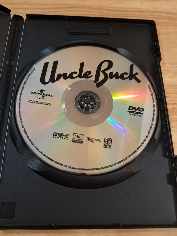 Uncle Buck DVD Widescreen John Candy John Hughes Comedy Family Movie ...