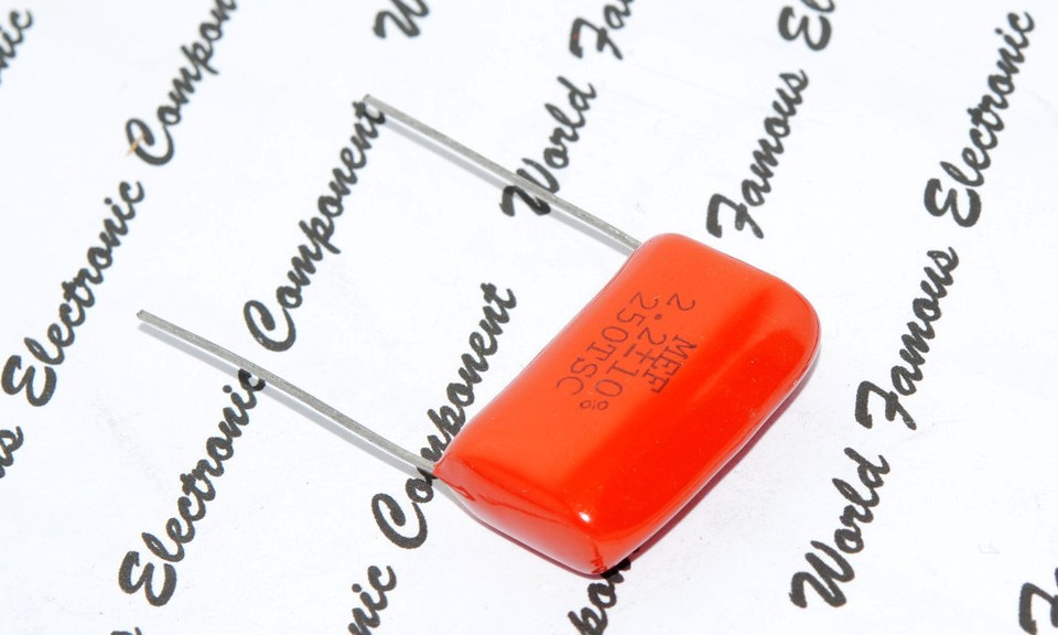 10pcs - TSC MEF 2.2uF (2.2µF 2,2uF) 250V 10% Radial Film Capacitor | eBay