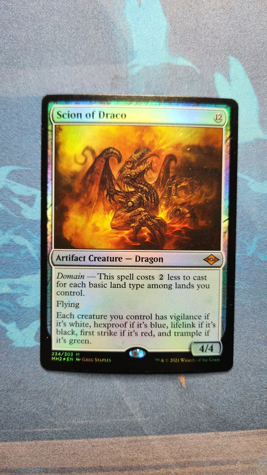Scion of Draco FOIL Modern Horizons 2 NM Artifact Mythic Rare MTG CARD ...
