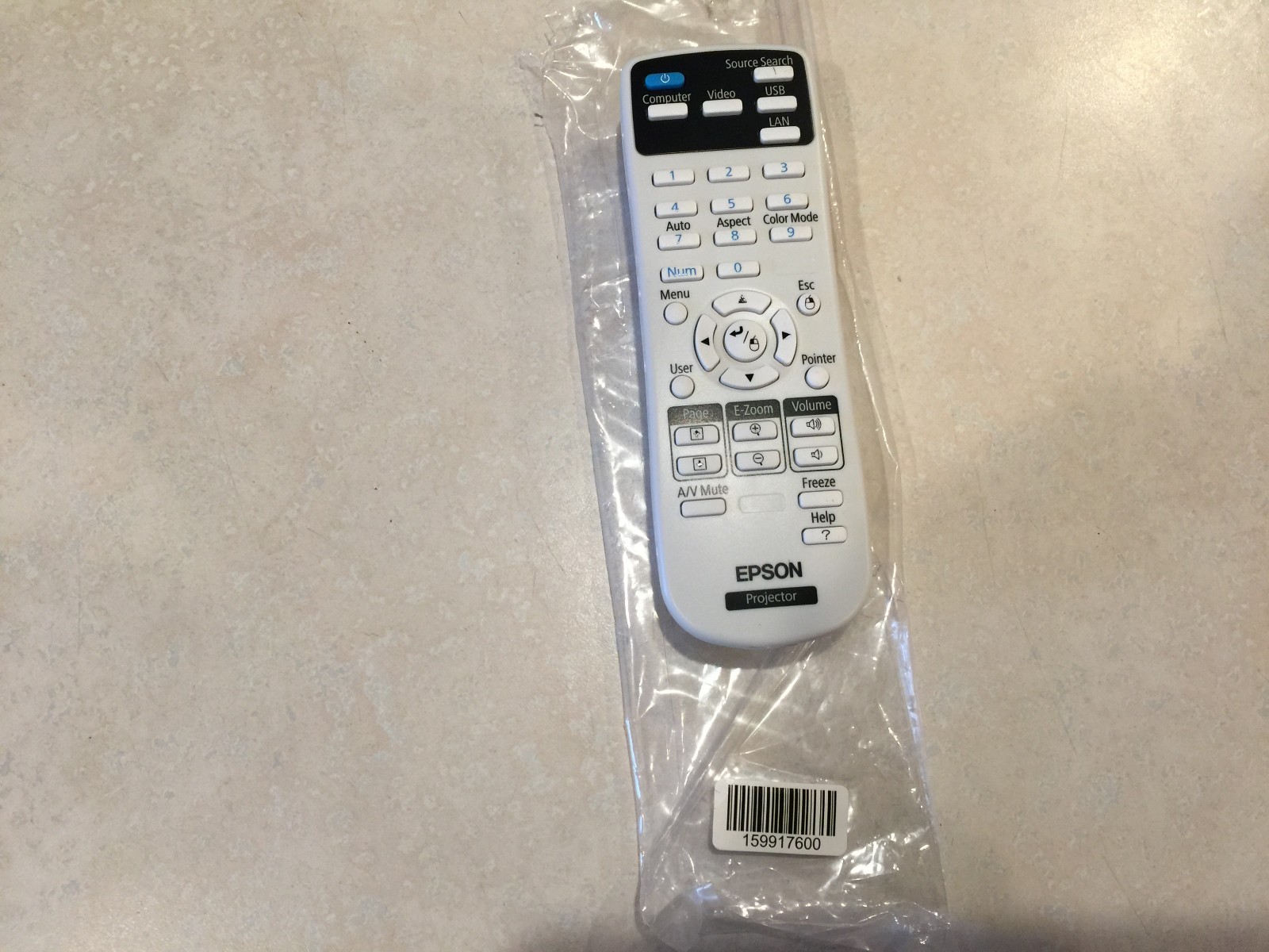 Epson Original Projector Remote Control 159917600 | eBay