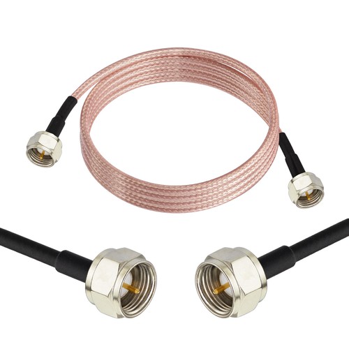 F-Type Cable 75 Ohm 6ft TV Coax Cable for TV Modem Tuner High-Speed ...