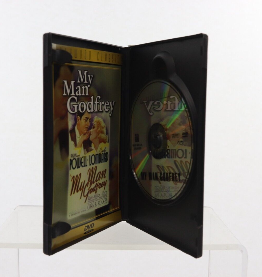 My Man Godfrey DVD Carole Lombard William Powell Hollywood Classics ...