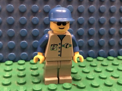 Lego City - réparateur téléphone - minifig figurine personnage # 6422 ...