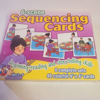 Vintage 6-Scene Sequencing Cards Frank Schaffer Reading & Storytelling ...