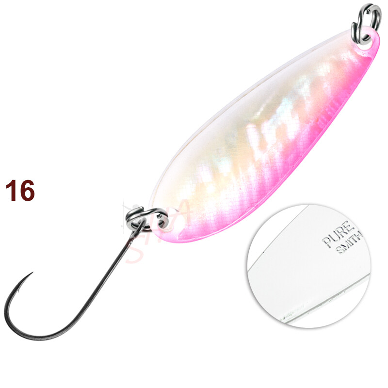 Cucchiaio Da Pesca Smith Esca Artificiale Cucchiaio Smith Pure Shell II ...