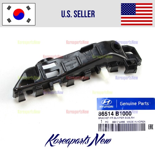 FRONT Bumper Bracket Retainer Right PASSENGER 86514B1000 Genesis Sedan ...