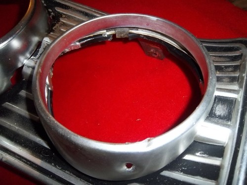 68 Torino Grille Fairlane Ranchero Grille Headlight Bezels FORD OEM ...