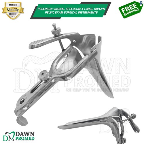 Pederson Vaginal Speculum X-Large OB/GYN Pelvic Examination Instrument ...