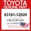 83181-12020 OEM GENUINE TOYOTA SENSOR, SPEEDOMETER 8318112020 | eBay