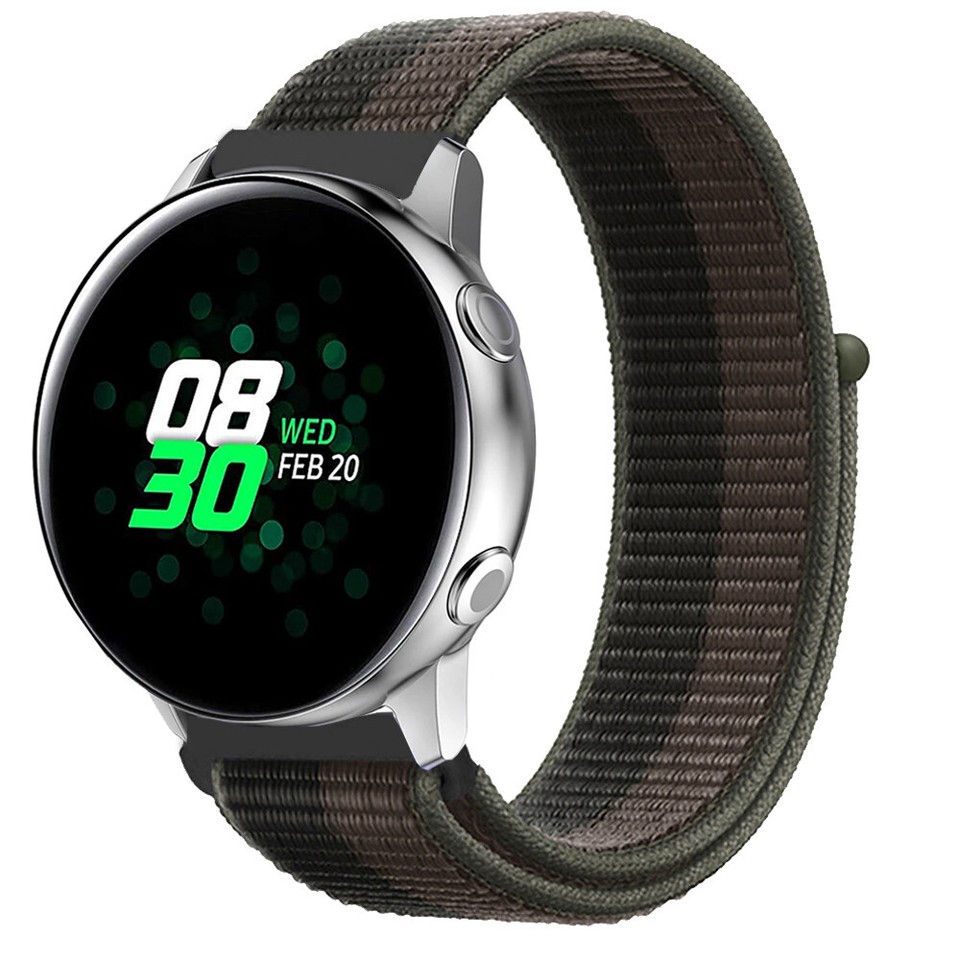 Nylon Loop Strap For Garmin Venu 2 2S 2Plus SQ Vivoactive 3 4 4S 3S ...