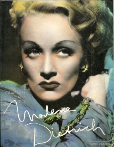 THE COMPLETE FILMS OF MARLENE DIETRICH By Homer Dickens & Jerry ...