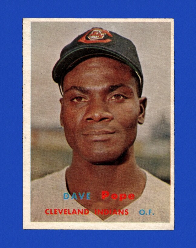 1957 Topps Set-Break #249 Dave Pope EX-EXMINT *GMCARDS* | eBay