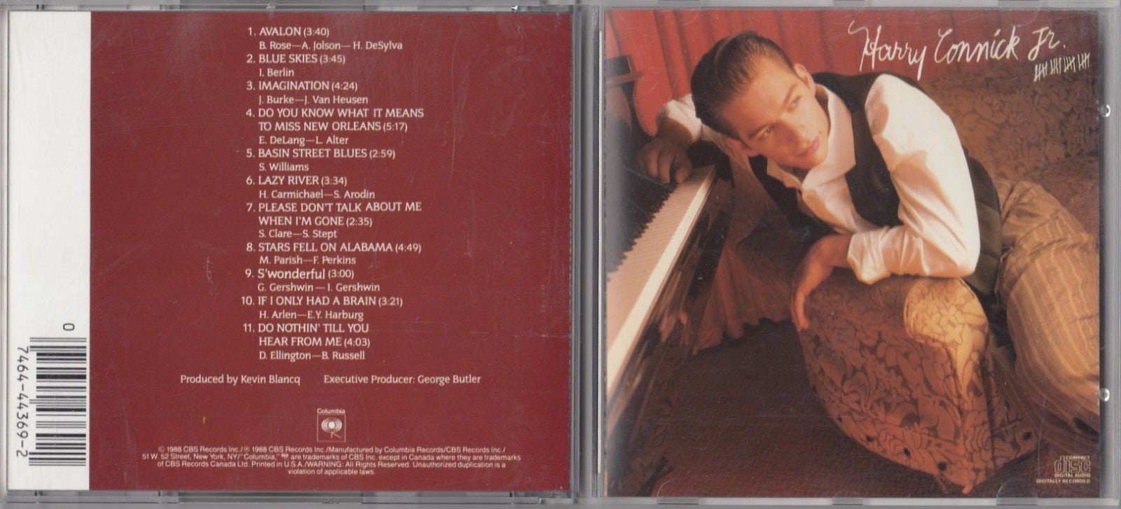 Harry Connick, Jr. - 20 (CD, 1988, Columbia (USA)) 74644436921| eBay