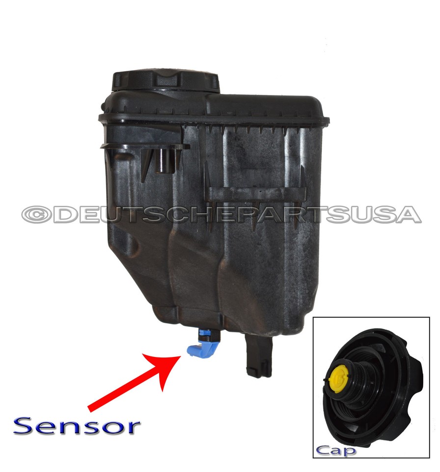 BMW 17137601948 Coolant Reservoir Overflow Expansion Tank + Cap + Lvl ...