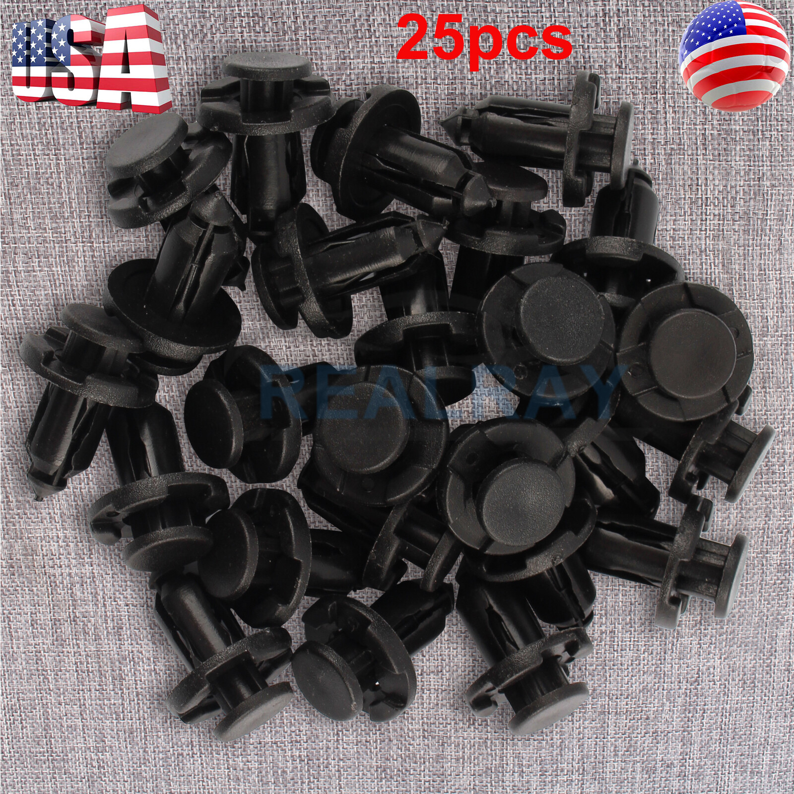 25x Bumper Fender Clip Retainer For 10mm Hole Subaru BRZ Ascent Outback ...