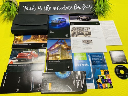 2018 MERCEDES CLA CLA250 CLA 45 AMG 4MATIC OWNERS MANUAL +QUICK GUIDE ...