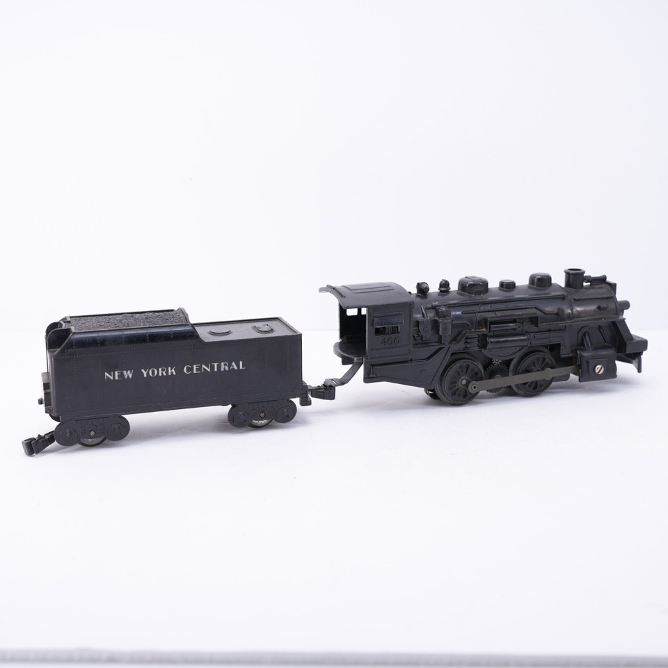 Marx 400 Vintage Locomotive Train with Tender Car New York Central | eBay
