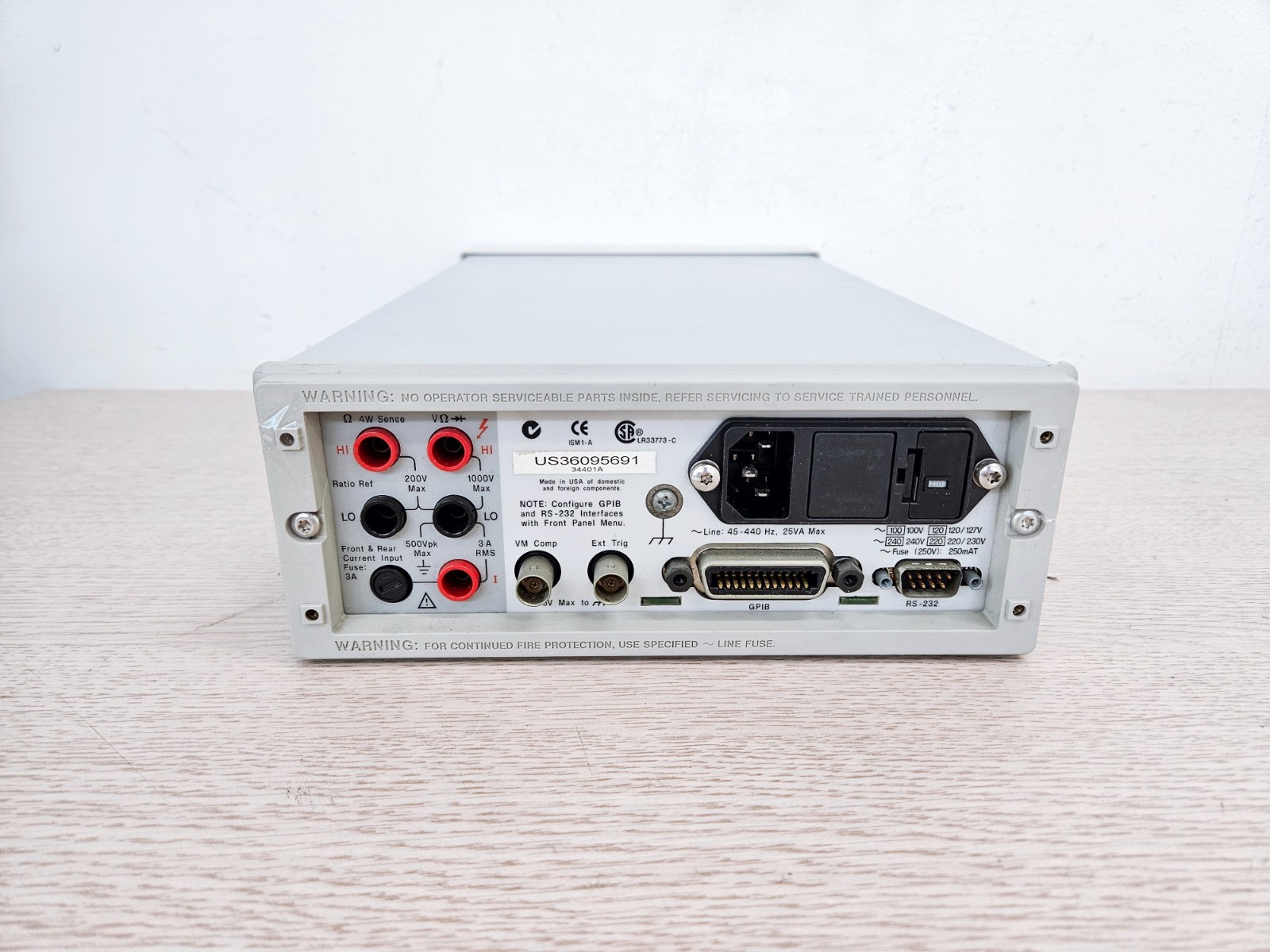 HP 34401A Multimeter for Parts (Sold As-is) | eBay