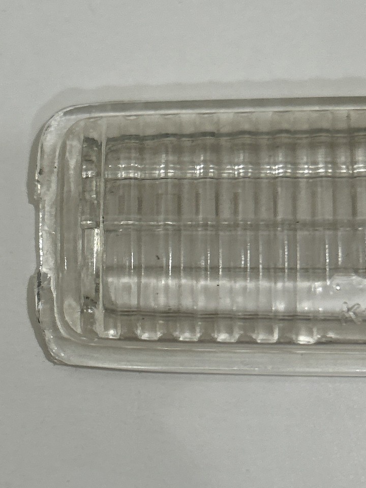 Porsche 356 A Shine Down License Plate/Reverse Light Lens Hella 1431 | eBay