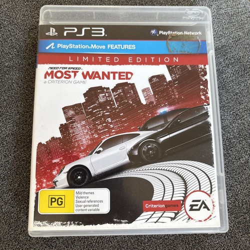 Need for Speed Most Wanted Sony PlayStation 3 PS3 Video Game-Free ...