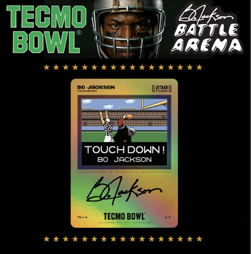 2026 Bo Jackson Battle Arena Tecmo Bowl Edition Sealed Hobby Box ...