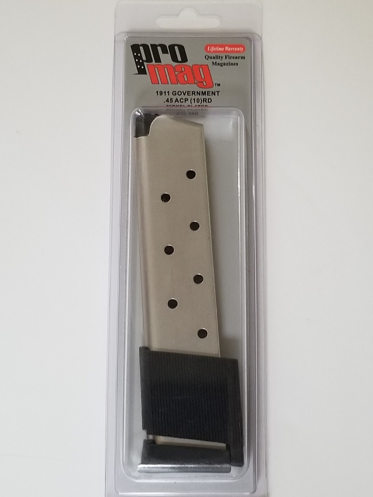 PROMAG 45ACP 10RD MAGAZINE FOR 1911 GOVENMENT NICKEL 708279001871| eBay