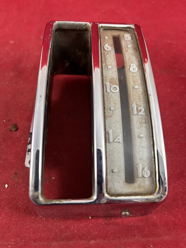1949 1950 CHEVROLET RADIO CHROME FACE | eBay