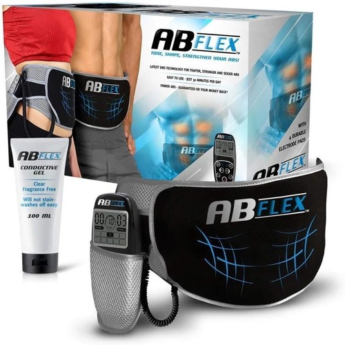 ABFLEX Ab Toning Belt and Ab Stimulator for Slender Toned Stomach ...