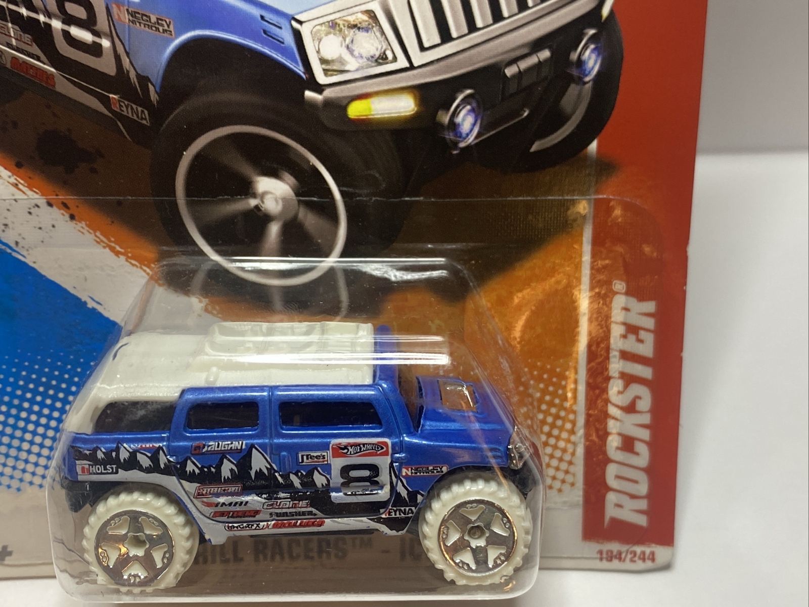 Hot Wheels Car 2011 Blue Rockster NEW HW Thrill Racers Ice 194/244 | eBay