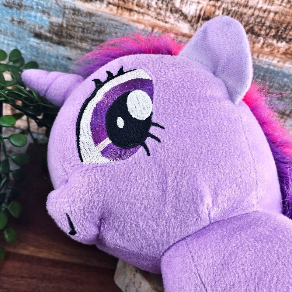 My Little Pony Stuffed Animal Plush Toy Twilight Sparkle Purple Unicorn ...