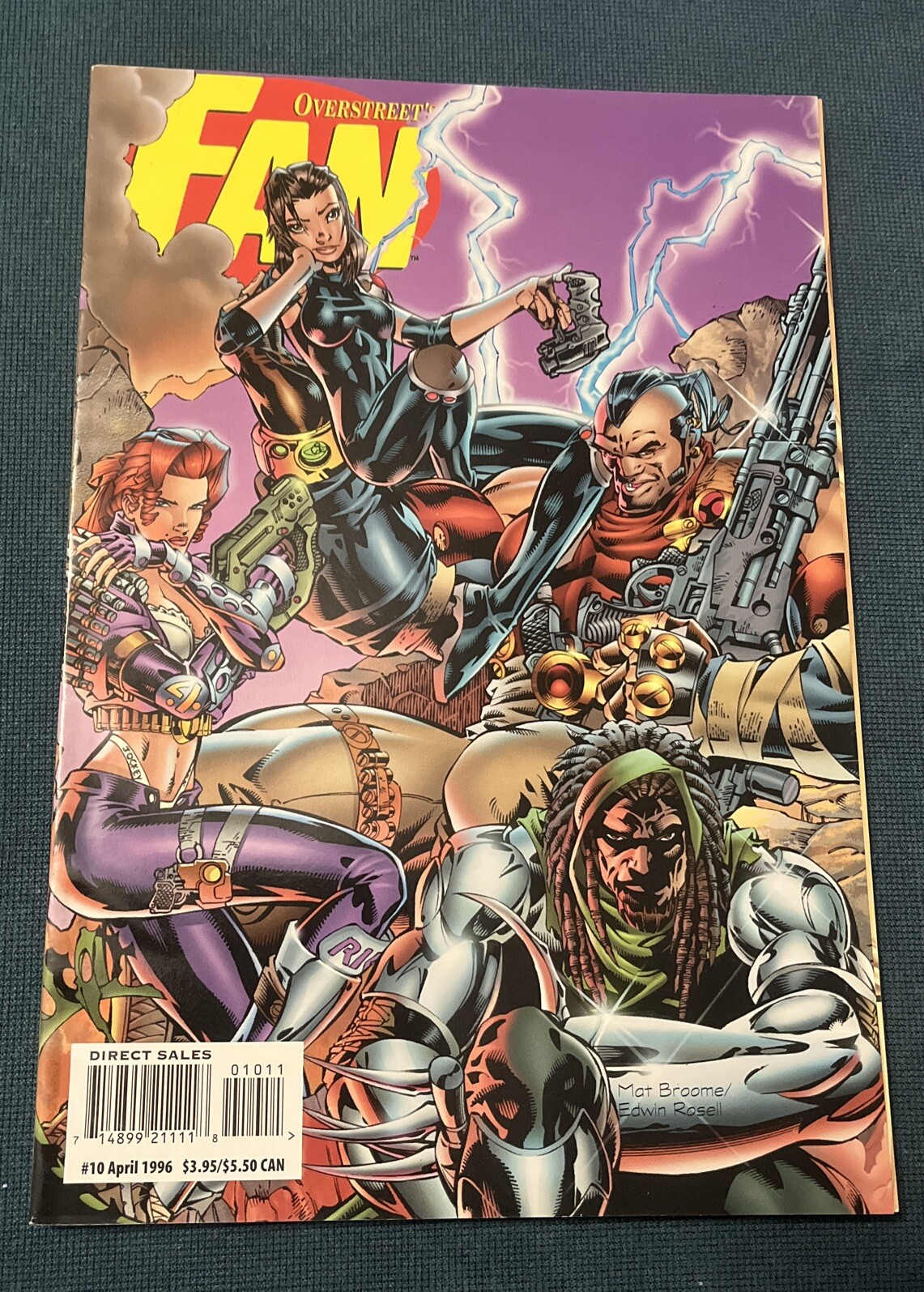 1996 April OVERSTREET FAN Magazine #10 Poison Elves / Mars Attacks | eBay