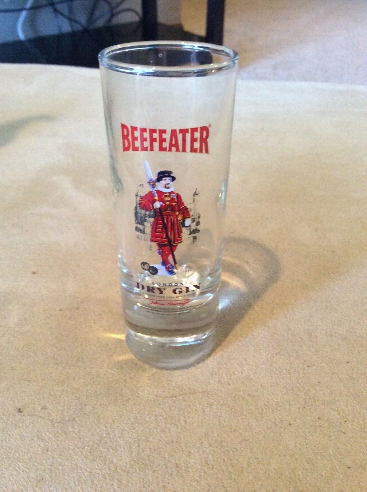 Vintage Beefeater Gin Collectible Shot Glass | eBay