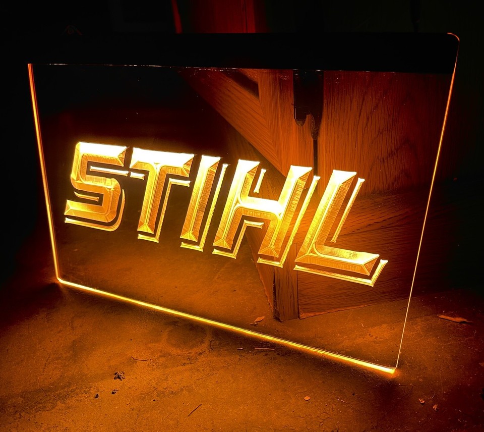 STIHL LED NEON LIGHT SIGN 8x12 | eBay