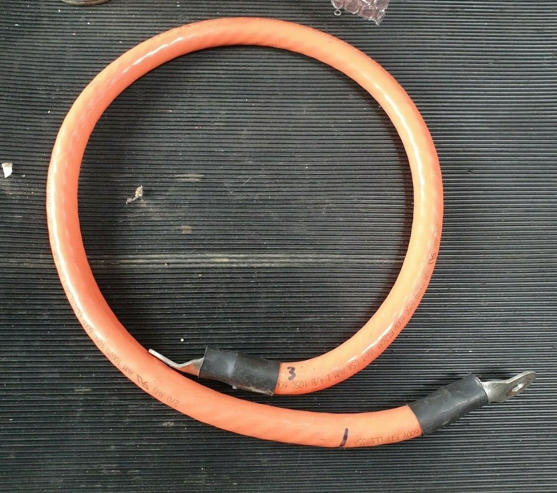 AWM 10070 105C 600V E42481 VW-1 CSA FT1 ARC WELDING CABLE 850MM ORANGE ...