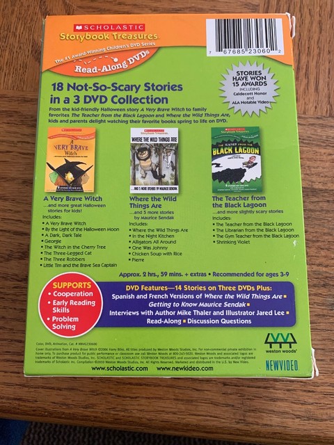 Scholastic Storybook Treasures Spooky DVD | eBay