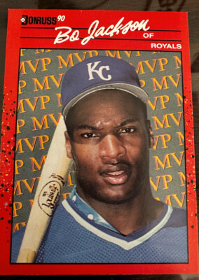 Bo Jackson Dunruss MVP Baseball Card | eBay