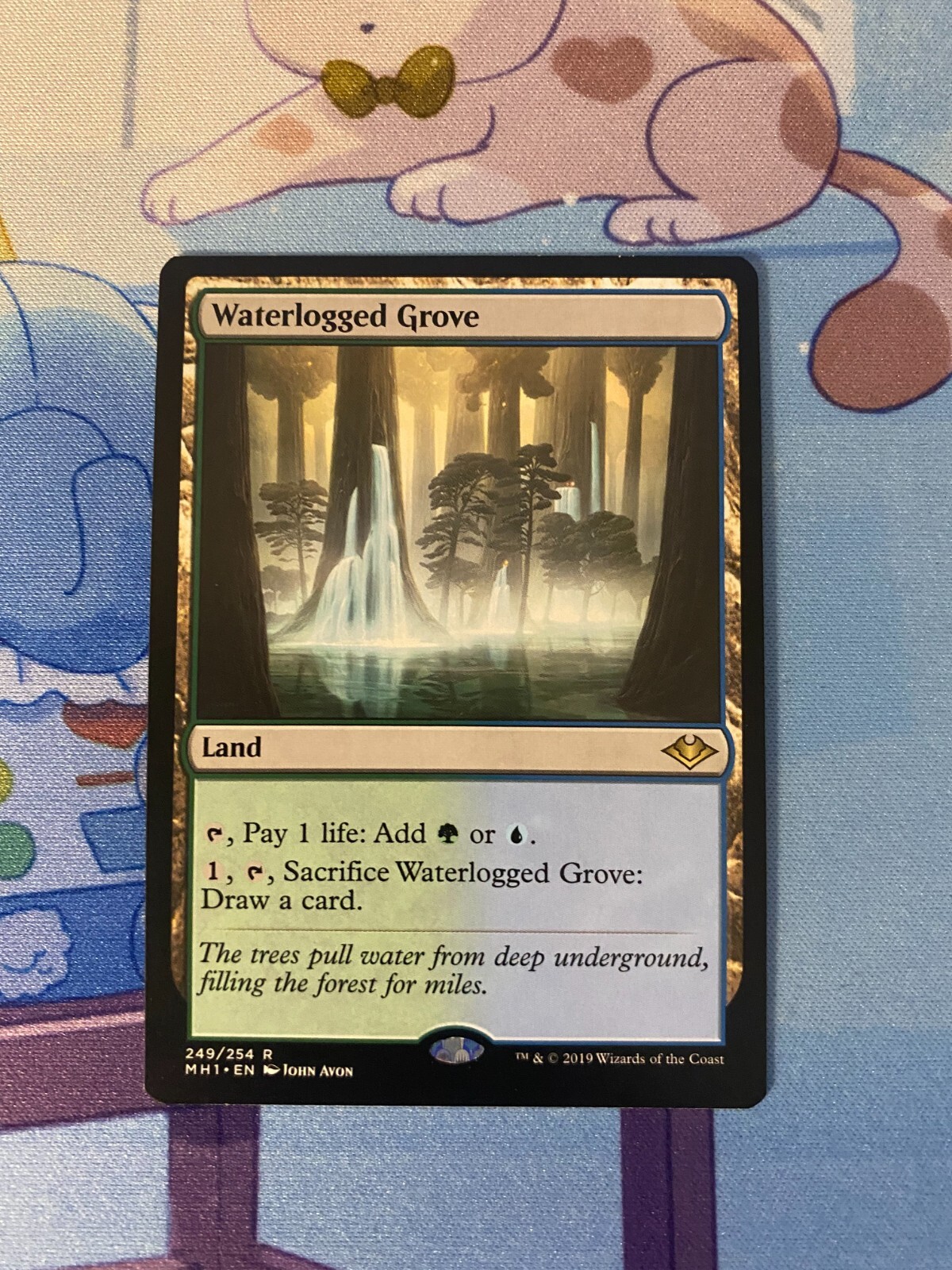 MTG Waterlogged Grove - Modern Horizons | eBay