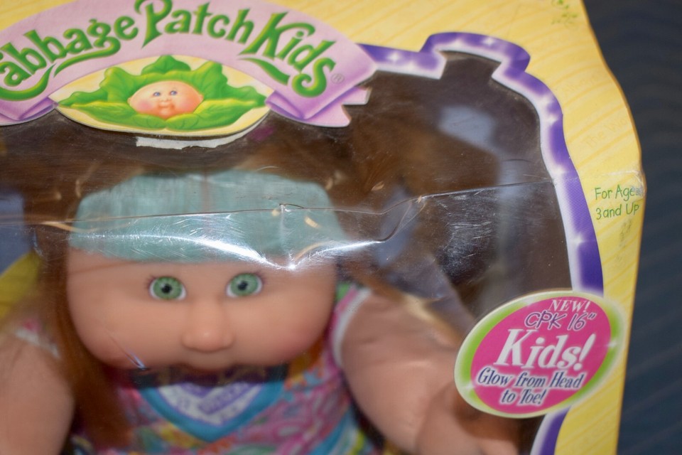 2007 Cabbage Patch Kids 16" Magic Glow Surprise Doll Erika Trisha July ...
